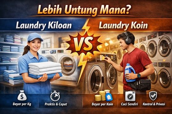 Lebih Untung Mana? Hitung-Hitungan Hemat Antara Laundry Kiloan Vs ...